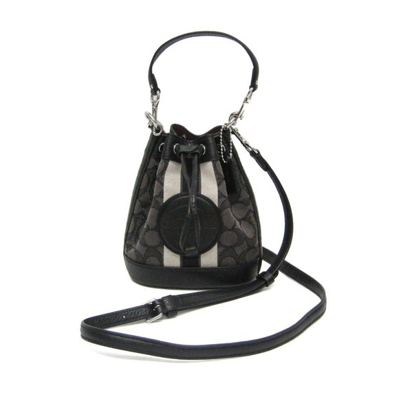 OTHERS | Bags | Coach Signature Mini Dempsey Bucket Bag C8322 Womens ...